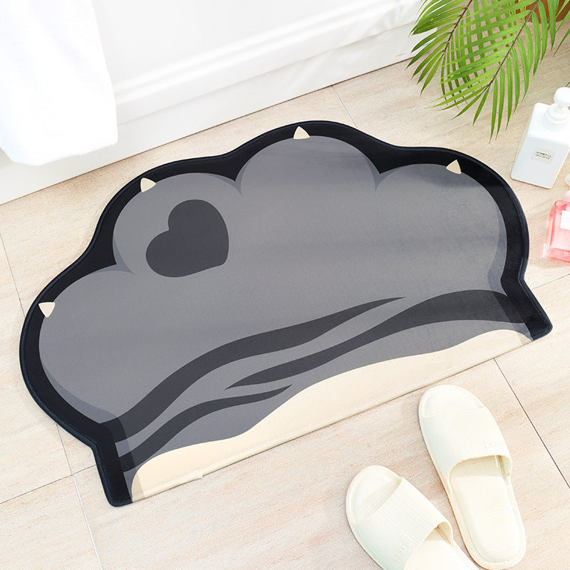 Kawaii Paw Floor Mat – BlossomMemento