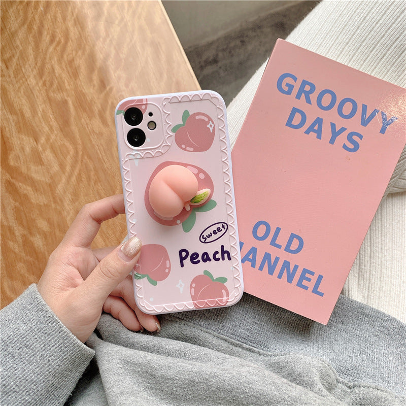 Kawaii Peach Phone Case – BlossomMemento