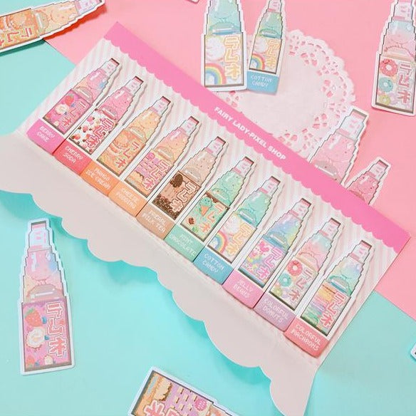 Kawaii Summer Soda Stickers – BlossomMemento