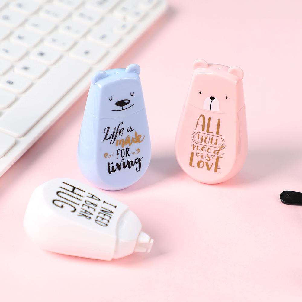 Kawaii Bear Correction Tape – BlossomMemento