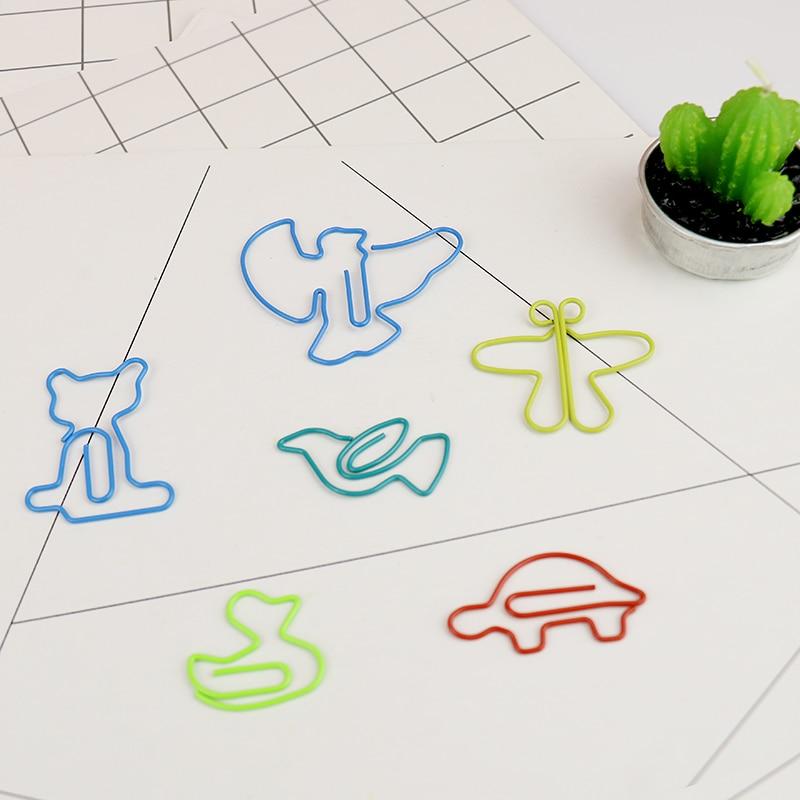 Kawaii Animal Paper Clips Creative (30pcs) – BlossomMemento