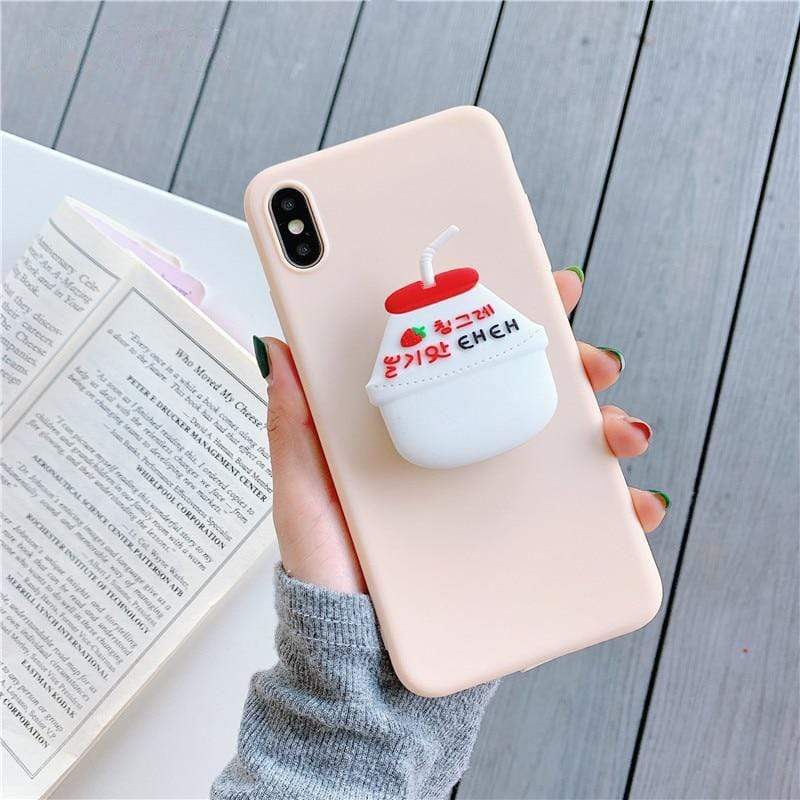Kawaii Drink Bottle Phone Case – BlossomMemento