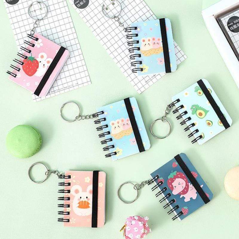 Kawaii Notebook Keychains – BlossomMemento